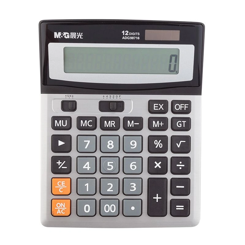 120 Steps Check And Correct Calculator 12 Digits Two Way Power Mgc-10 2 ...