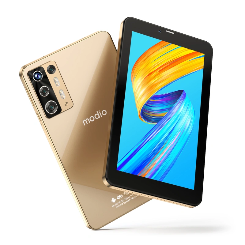 Modio M792 7 Inch 5G Tablet, 6GB RAM, 256GB Gold | Wholesale Prices ...