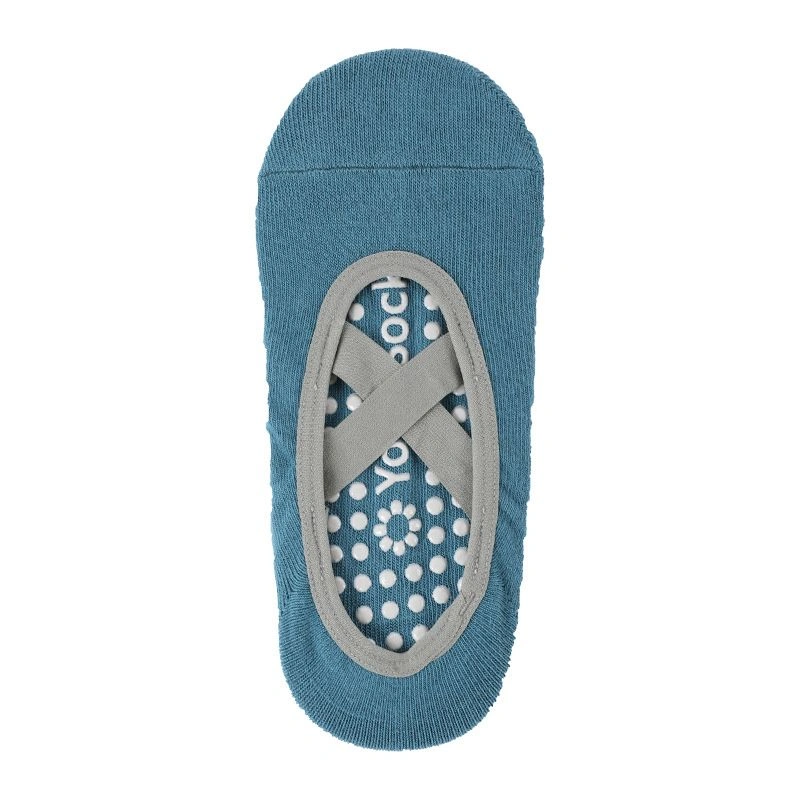 Round Toe Backless Floor Socks for Women Free Size Blue | Wholesale ...