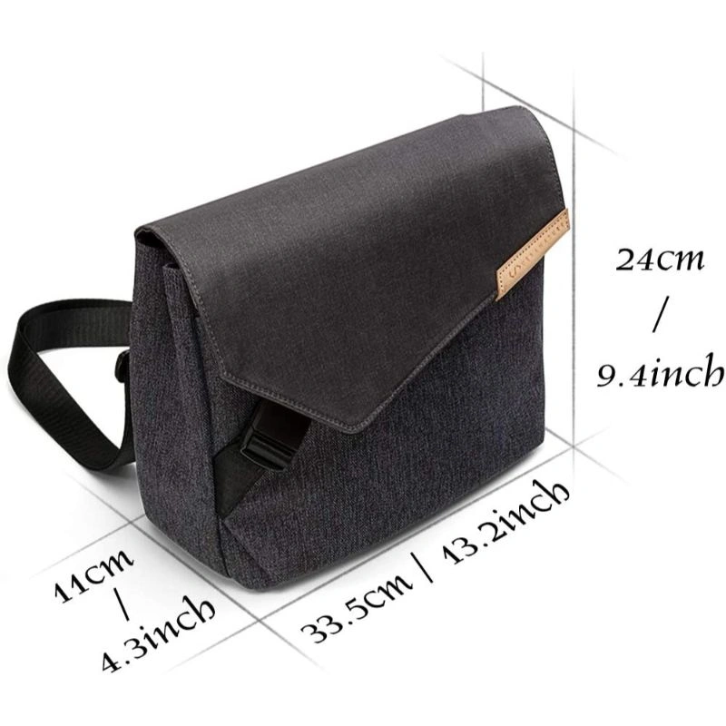 Mini Messenger Bag Crossbody Bag Geo 3 Shoulder Bag For Men and Women ...