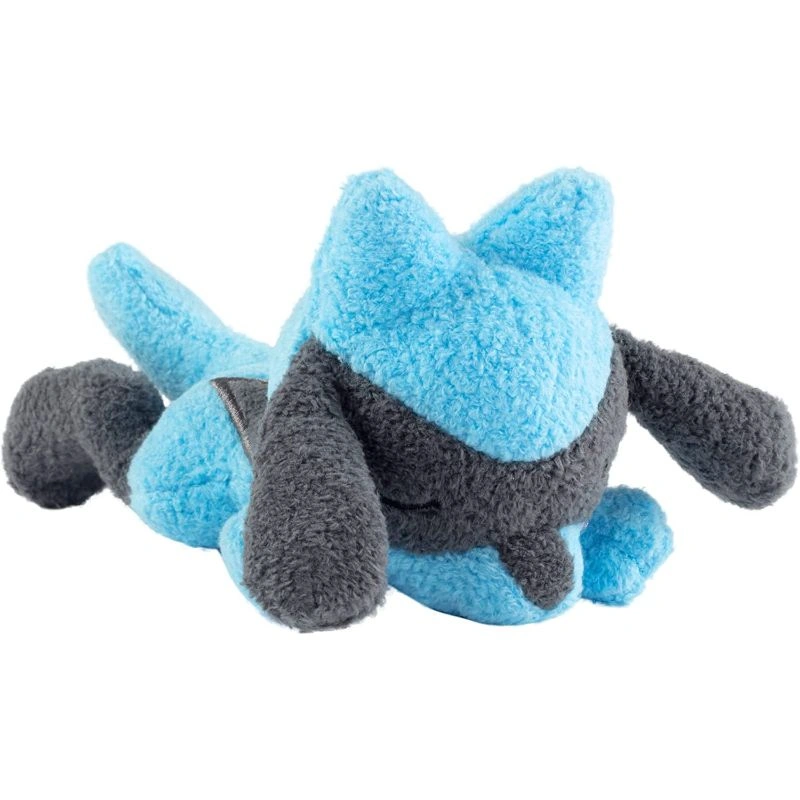 Pokémon Set of 3 Sleeping Plush Pikachu, Riolu and Igglybuff Stuffed ...