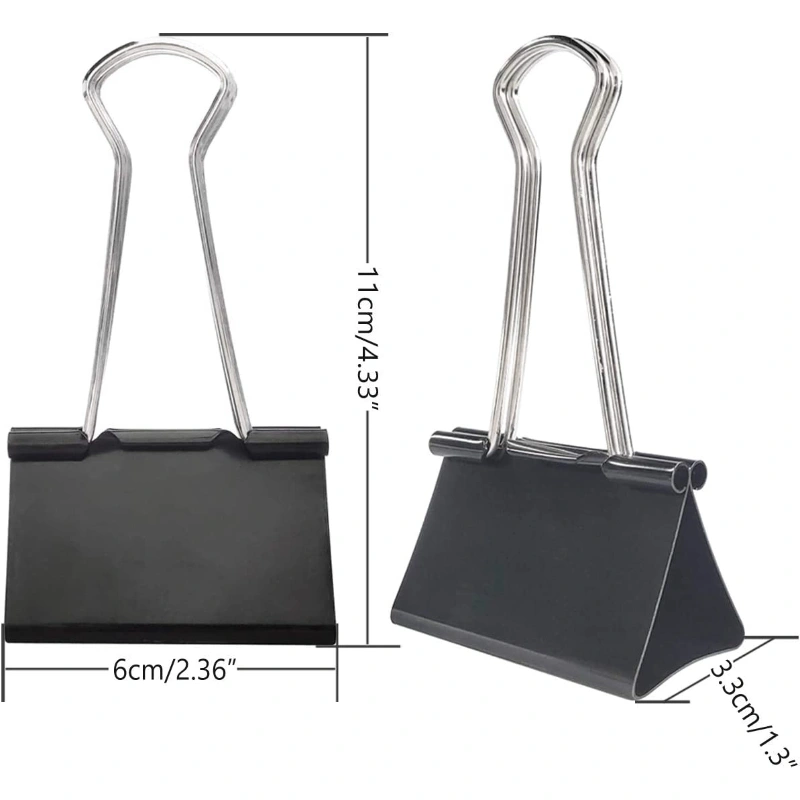 Extra Large Binder Clips 2.4-Inch 18 Pack ,Black | Wholesale Prices ...