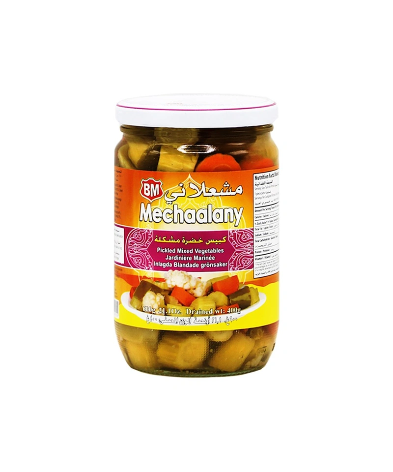Mechaalani, Mixed Pickles Lebanese 600 G | Wholesale | Tradeling