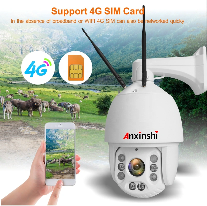 Hd Ip 20x Wireless 2g Wifi Starlight Auto Tracking Camera Camhi Pro Ir 150m Ptz Network Cctv ...