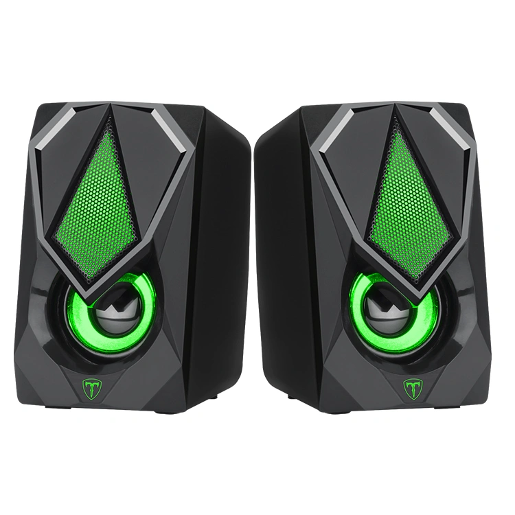 Pc Computer Gaming Speakers USB Wired Rgb Computer Speakers With ...