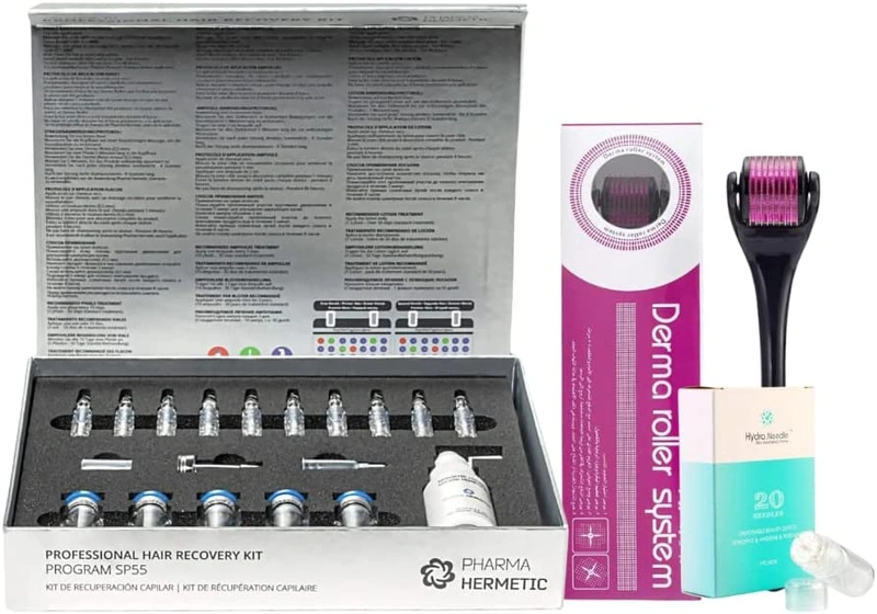 Pharma Hermetic Hair Loss Treatment Professional Hair Recovery Kit for ...