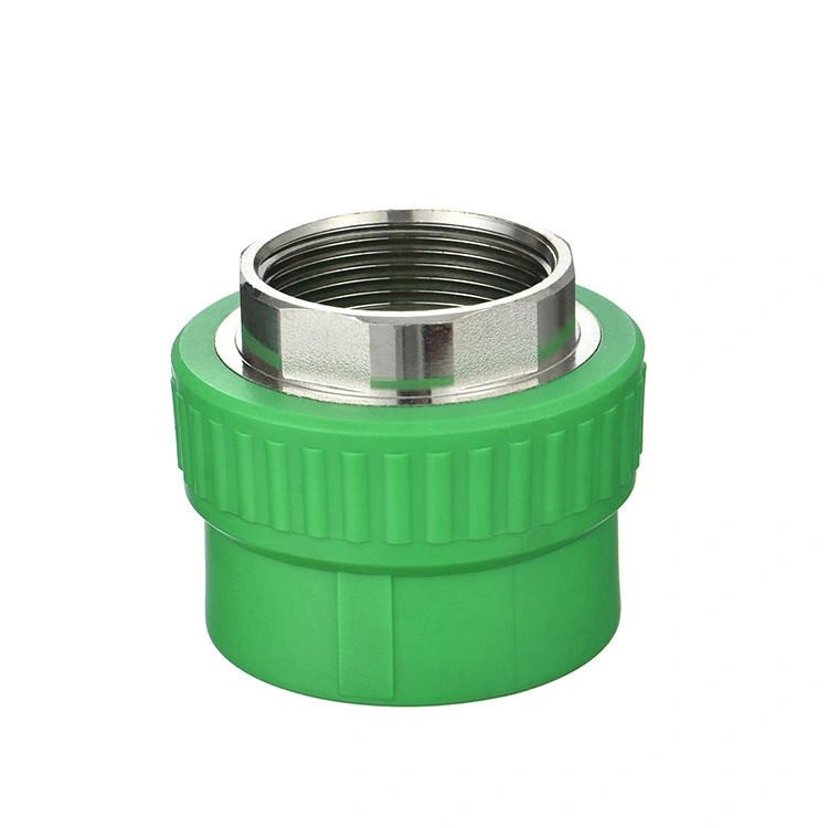 IFAN Plastic PPR Pipe Fittings Green Color PN25 Female Thread Socket ...