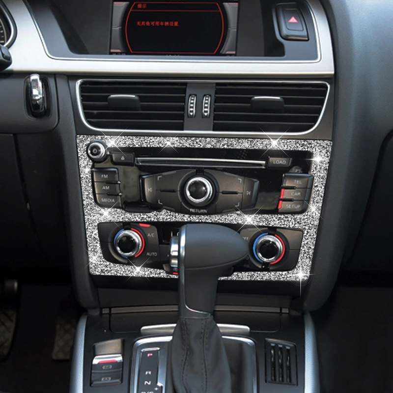 SUNSKY Car Center Control Panel Type B Diamond Decoration Sticker, Left ...