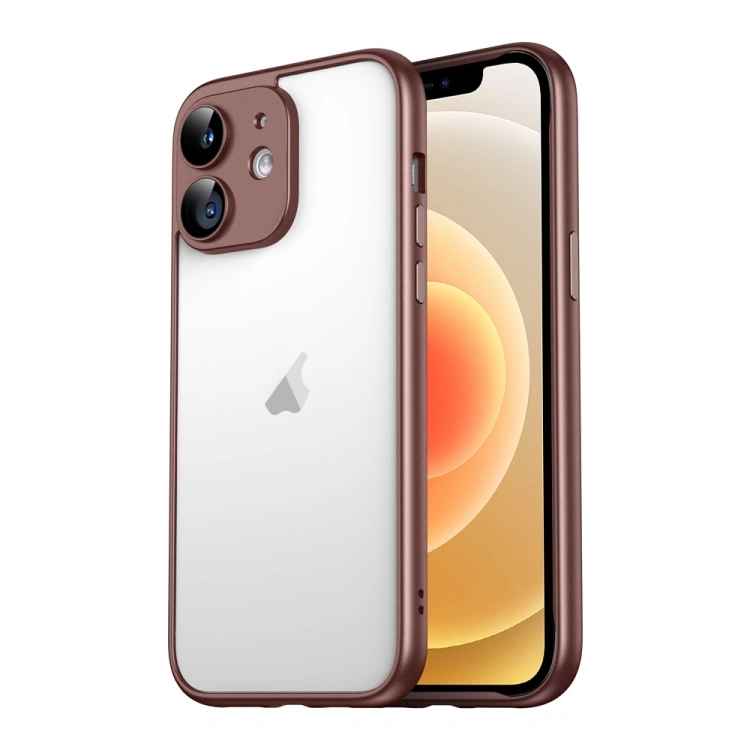 SUNSKY Macaron PC Phone Pure Border Frame with Lens Glass Film For ...