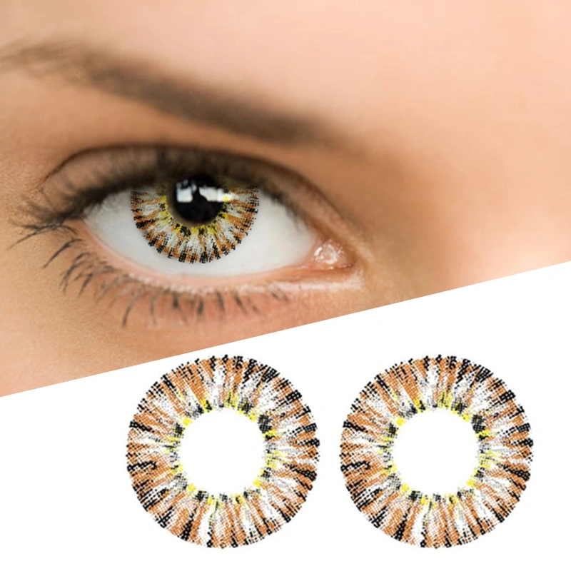 1Pair Eye Contacts Lenses Fast Adaptation Good Oxygen Permeability ...