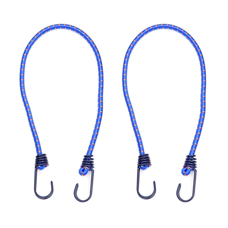 2Pcs 60cm Multi-purpose Bungee Cord High Elasticity Long-lasting ...
