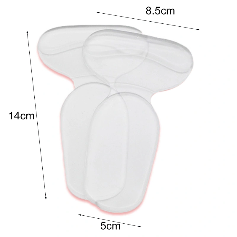 1 Pair Heel Pad Soft Touch Anti-Friction Ultra Light Silicone Non-Slip ...