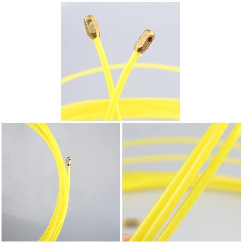 10/20/30M 3mm Fiberglass Cable Push Pullers Duct Snake Rodder Fish Tape ...