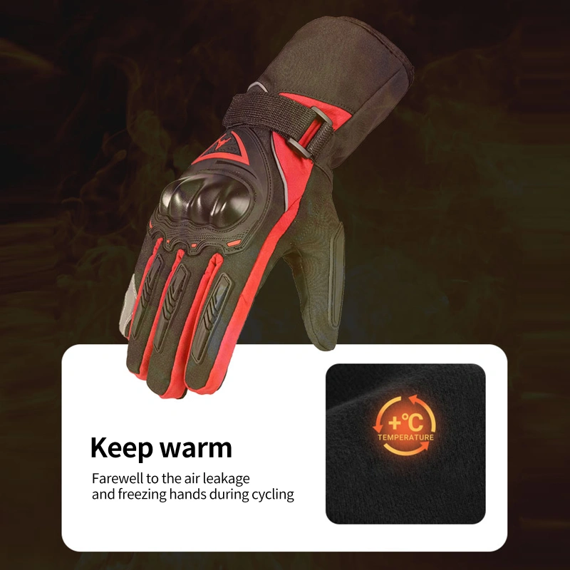 Winter Motorcycle Gloves Waterproof Cold Weather Motorcycle Gloves Warm ...