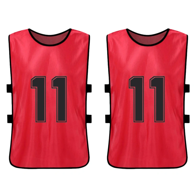 6 PCS Adults Soccer Pinnies Quick Drying Football Team Jerseys Youth ...