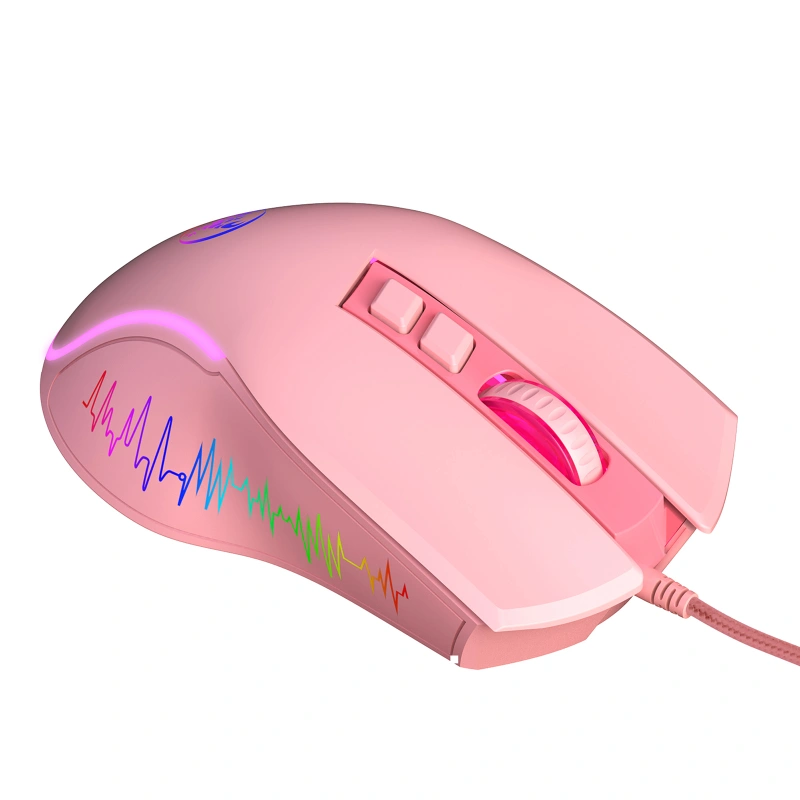 HXSJ X100 Wired Gaming Mouse Ergonomic Gaming Office Mouse 7-color ...