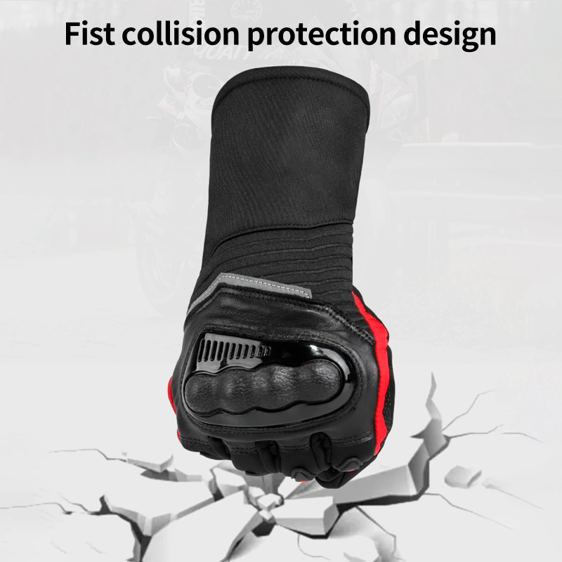 Winter Motorcycle Gloves Waterproof Cold Weather Motorcycle Gloves Warm ...
