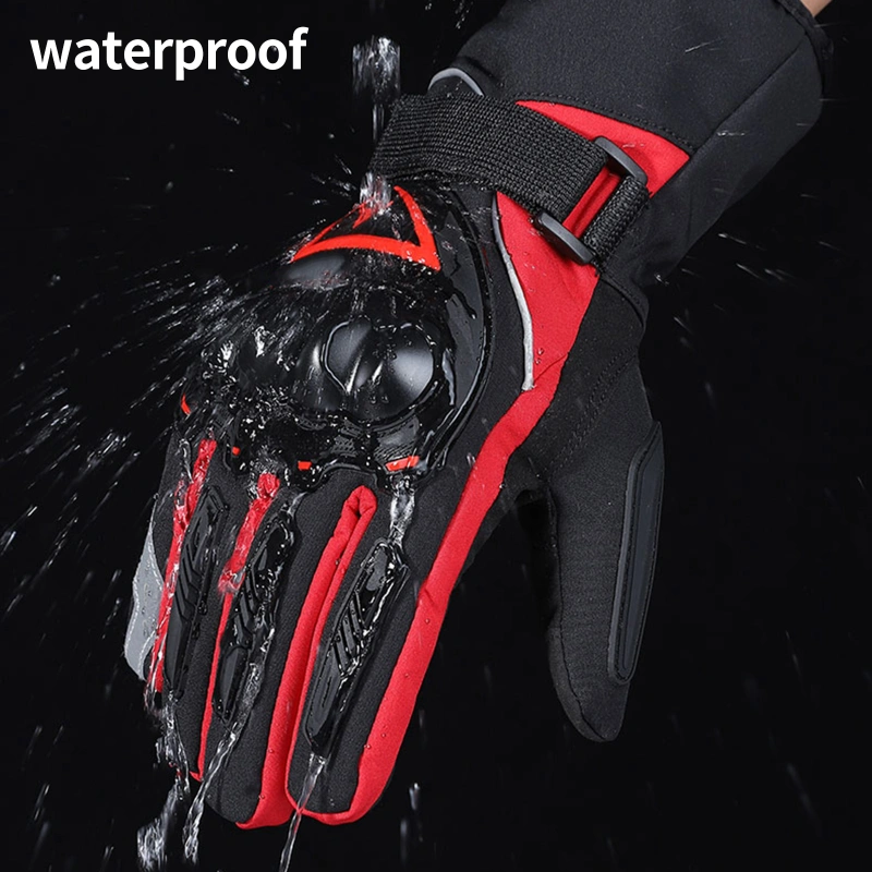 Winter Motorcycle Gloves Waterproof Cold Weather Motorcycle Gloves Warm ...