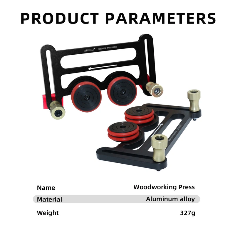 Woodworking Table Saw Pressing Feeder Guider Dual Bearing Roller ...