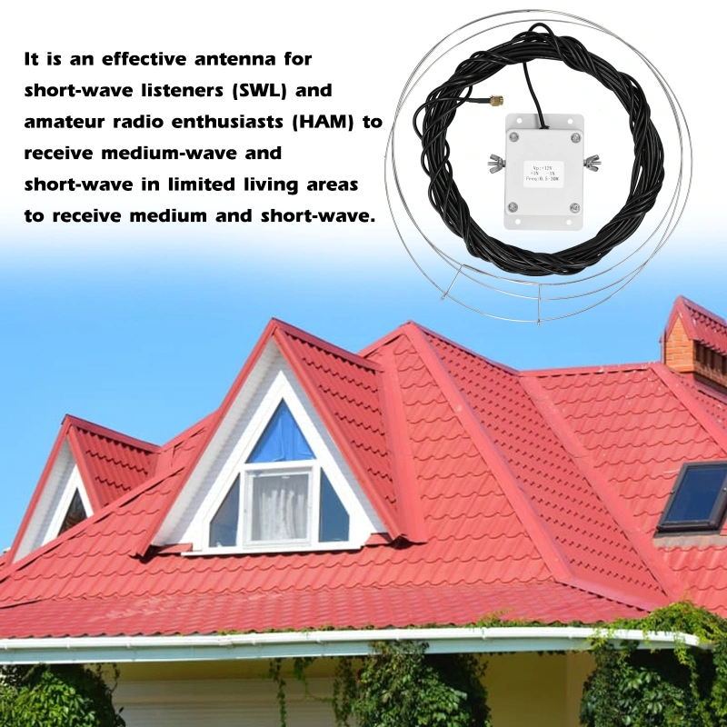 MLA-30+ (plus) Loop Antenna Active Receive Antennas Low Noise Medium ...