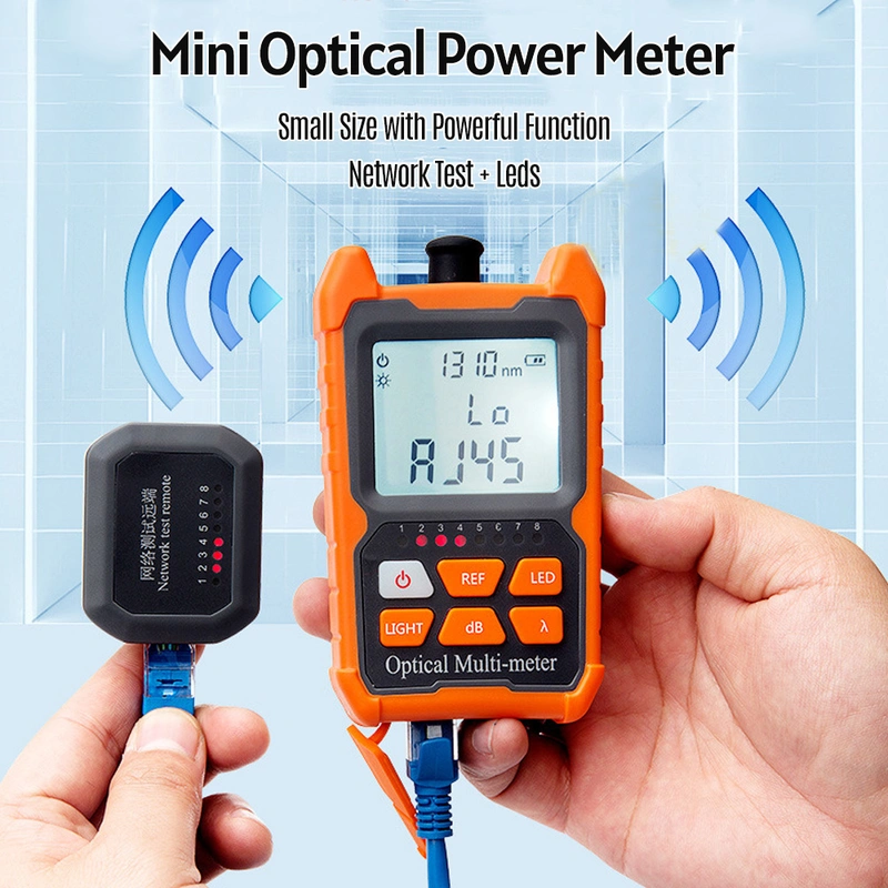 Mini Optical Power-Meter Portable Leds Lighting High Precise Network ...