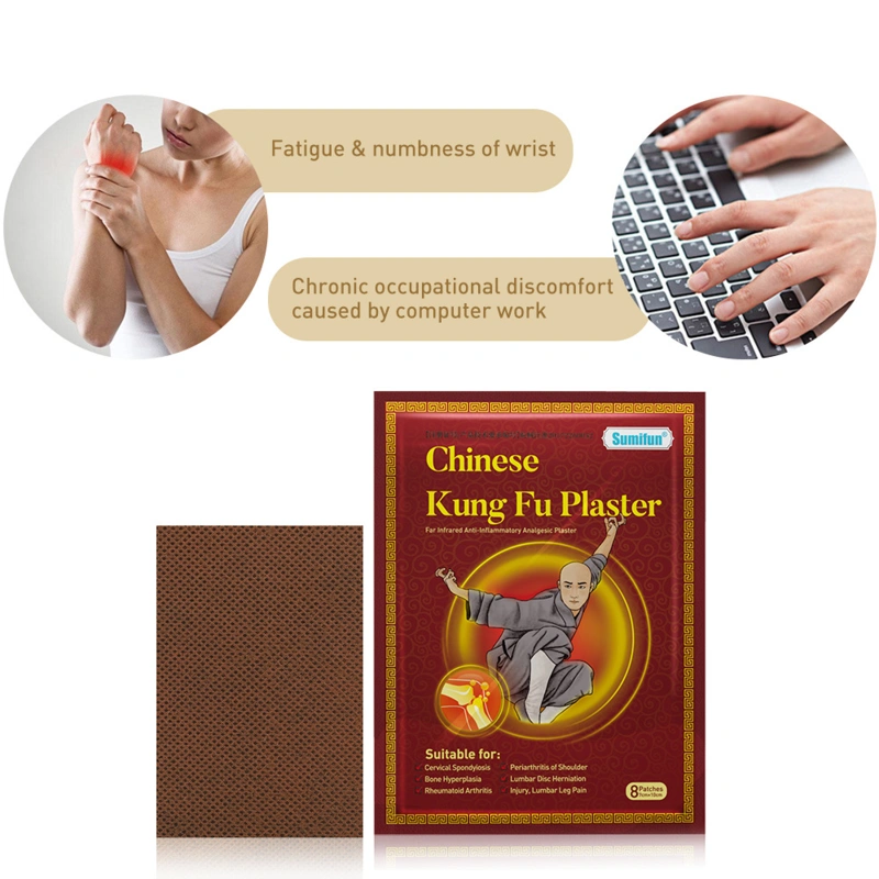 Sumifun 8 Patches Pain Relief Patch Chinese Medicine Plaster for Joint ...
