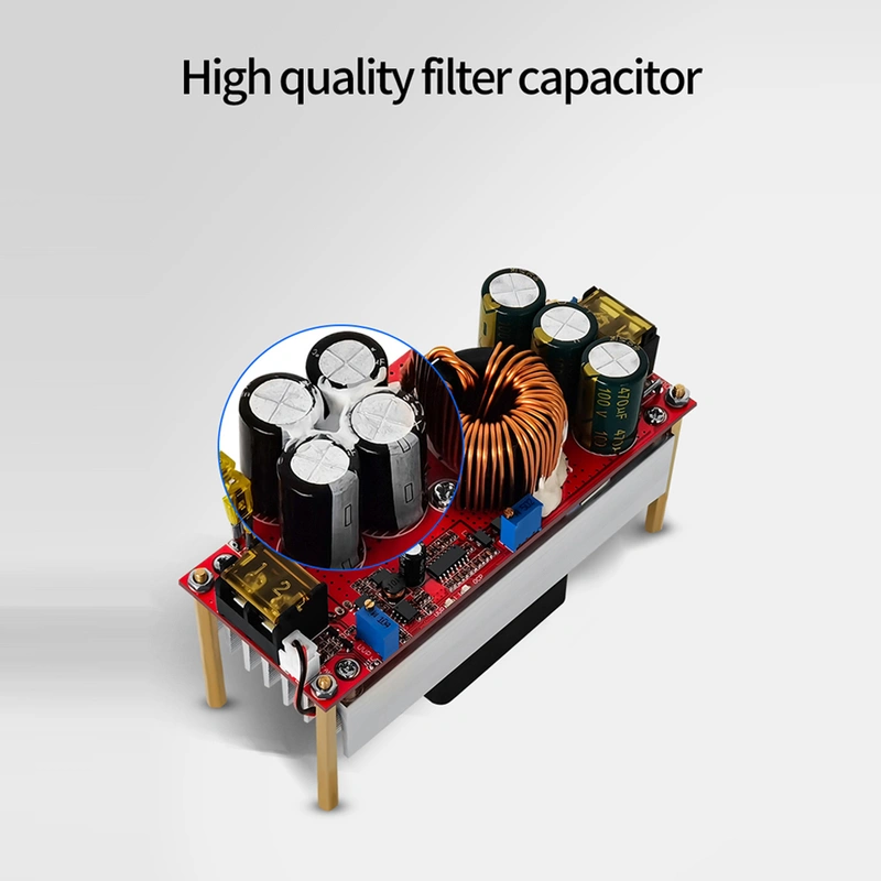 1500W Non-Isolated Boost Constant Current Module DC10-60V Input Voltage ...