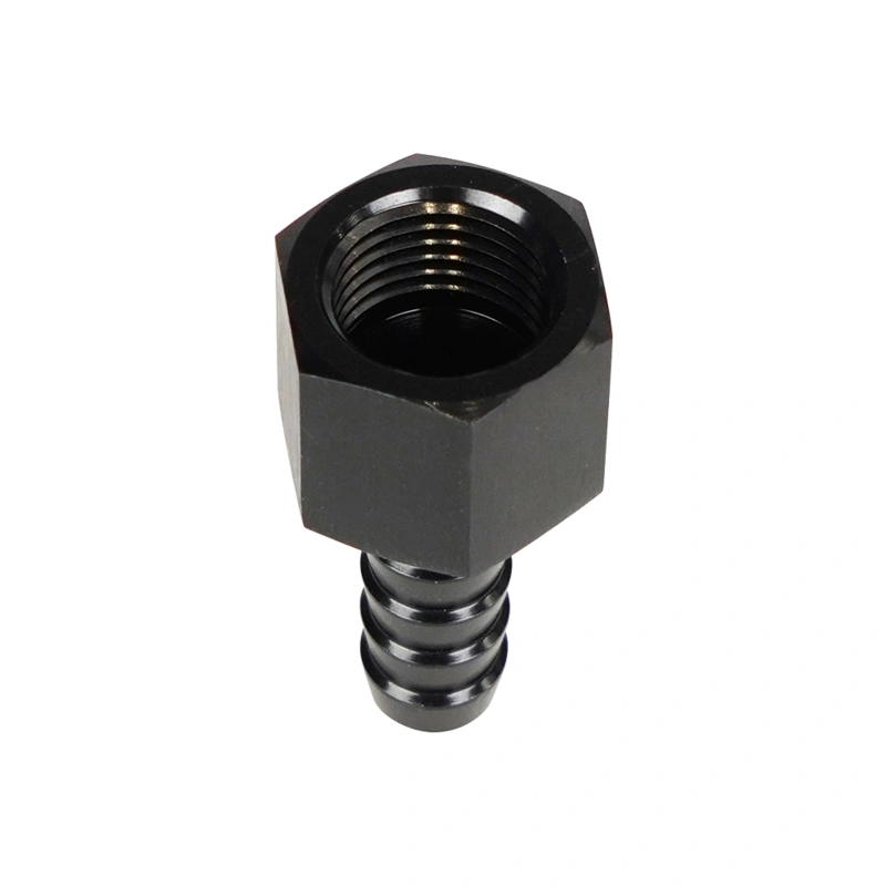 8AN Straight Swivel Hose End Fitting, Aluminum Anodized 8AN Female to 3 ...