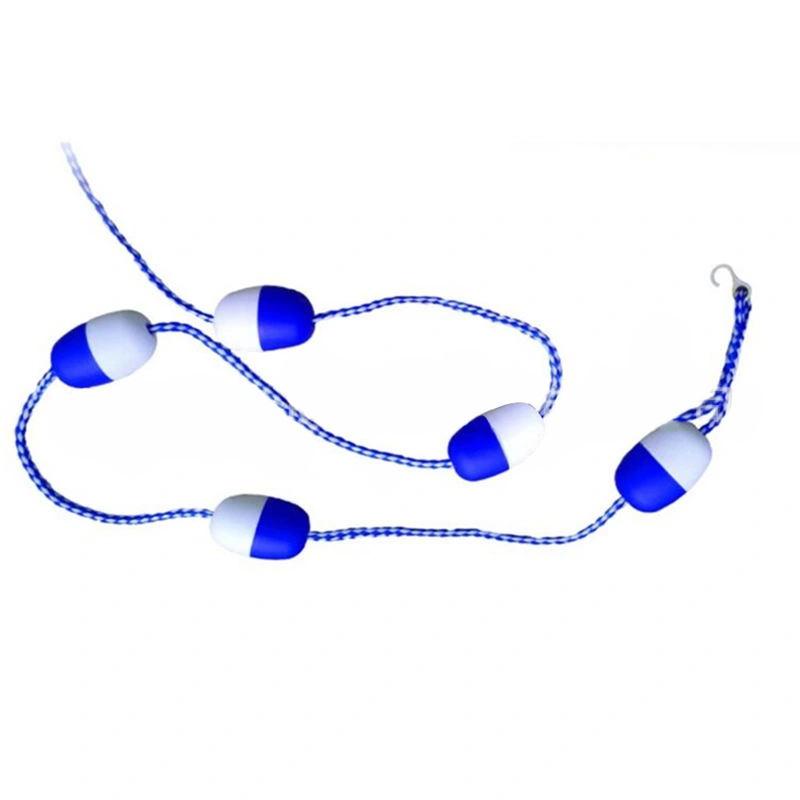 5m / 16.4 ft Pool Safety Float Lines Blue and White Divider Rope Pool ...