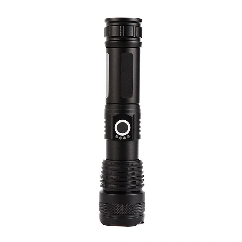 Portable P50 Flashlight High Brightness Light Outdoor Retractable ...