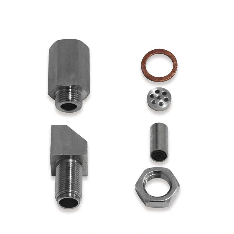 45 Degree O2 Oxygen Sensor Extender Spacer Engine Light Adapter Engine ...