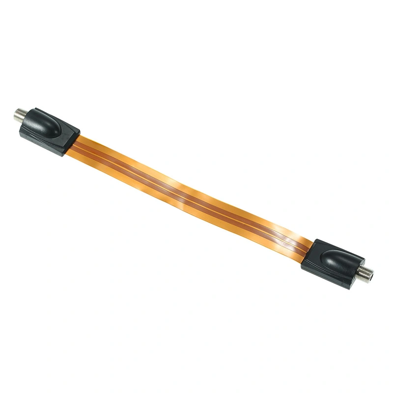 Extreme Slim Flat Power Cable Female F Connector Fits Under Doors ...