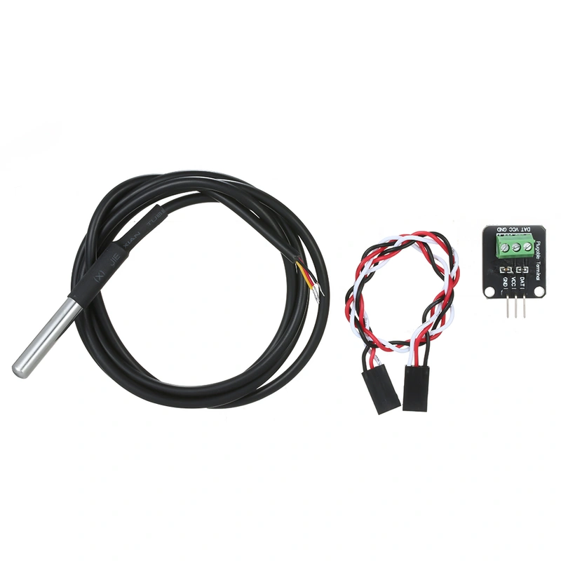 DS18B20 Temperature Sensor Module Stainless Steel Temperature Probe ...
