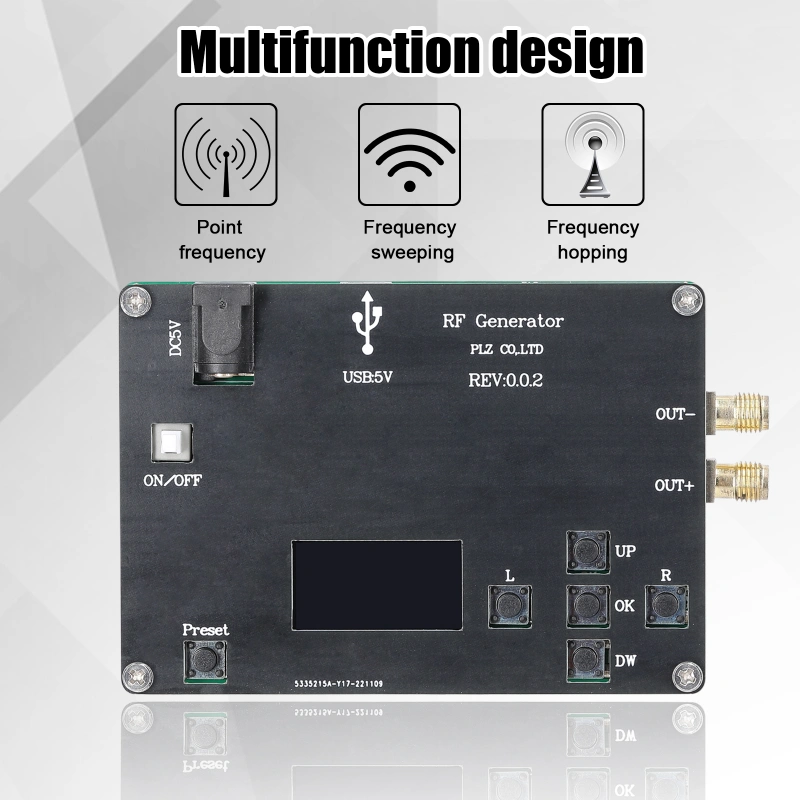 Signal Frequency Generator OLED Display Phase-Locked Loop Module ...