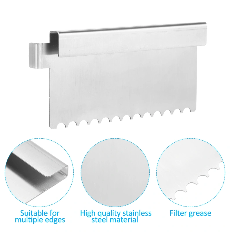 Kitchen utensils divider,Stainless Steel Rear Grease Gate/Dam, Grease ...