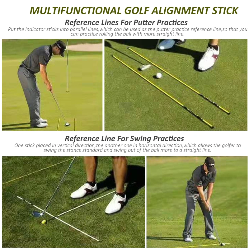 Indicator,2pcs Folding Golf Alignment Sticks Golf Indicator Golf ...