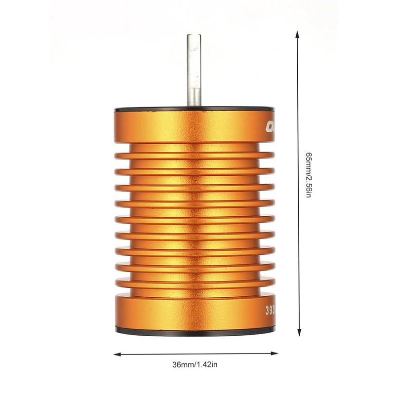 RC Accessoires,OCDAY 10T 3930KV 4 Poles Sensorless Brushless Motor and ...