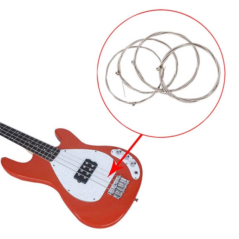 Strings,IRIN 4-string Electric Bass Guitar String Set Nickel Round ...