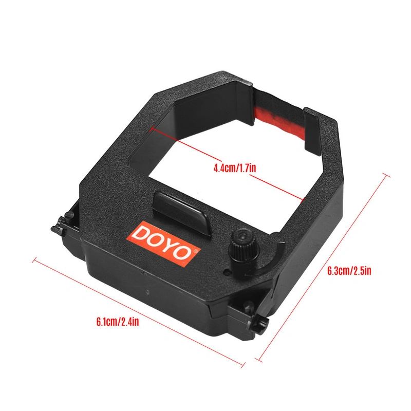 Time Clock Ribbon,Time Clock Ribbon Cartridge Red Black Ink Colors for ...