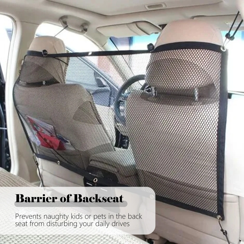 Car Barrier,Dog Car Barrier SUV Pet Barrier See Through Net Pet Barrier ...