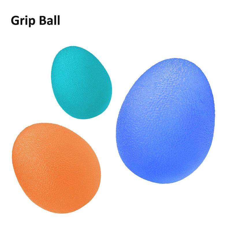 Grip Ball,Hand Therapy Finger Exercise Grip Ball E-gg Shape Strength ...