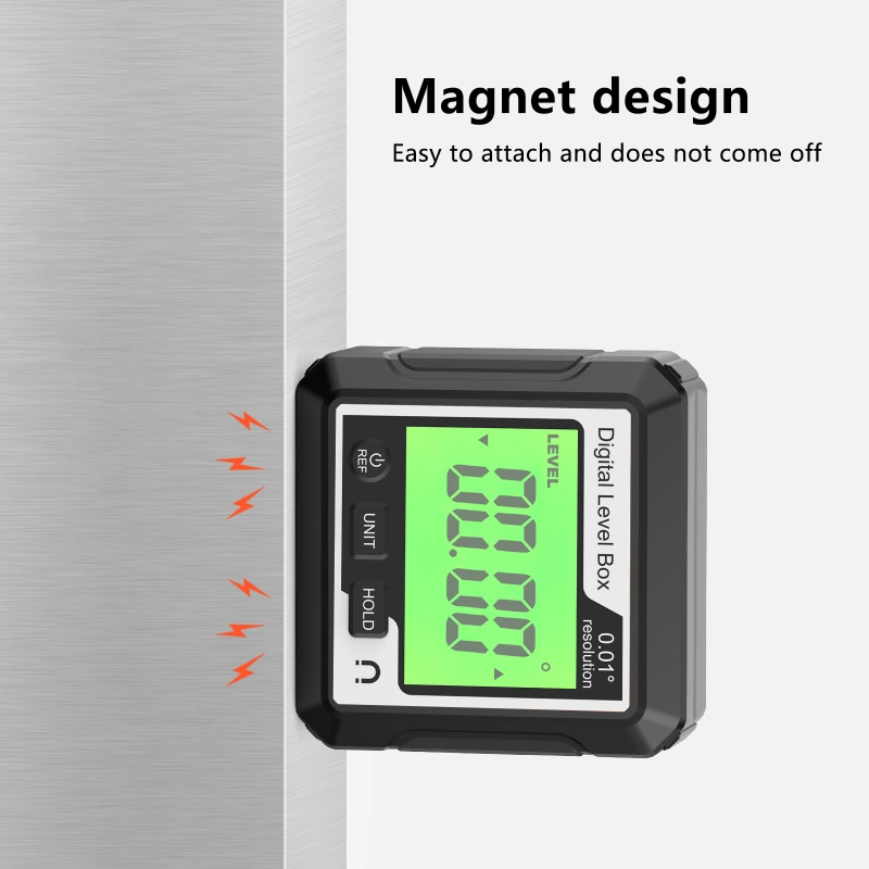 Inclinometer,3in1 Magnetic Inclinator Digital Level and Angle Finder ...