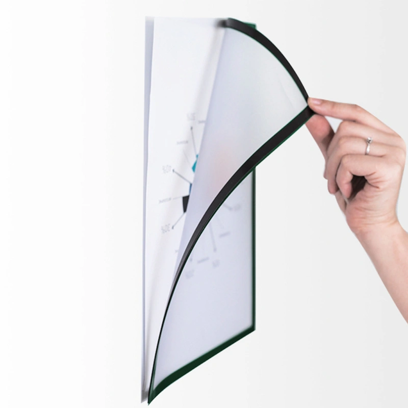 File Display,Magnetic File Frame Transparent PVC Document Display Frame ...