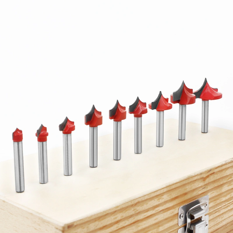 Router Bit,Router Bits Groove Point Cutting Round Edge 6mm Shank 15mm ...
