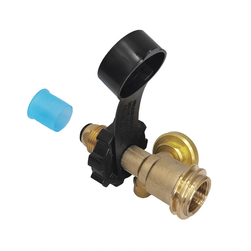 Conversion head,GasTank Adapter Converts POL Tanks Service Valve to QCC ...