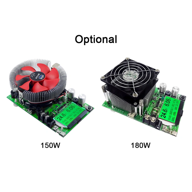 Electronic Load Tester,150W 200V 20A Electronic Load Tester Digital LCD ...