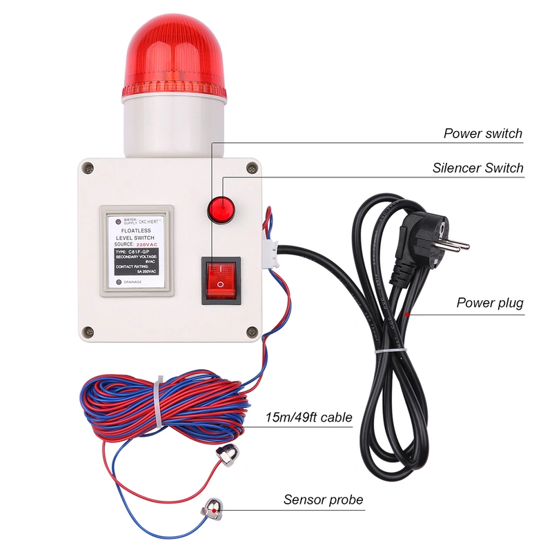 Water Level Alarm,Water Level Indicator Alarm Water Level Alarm Sensor ...