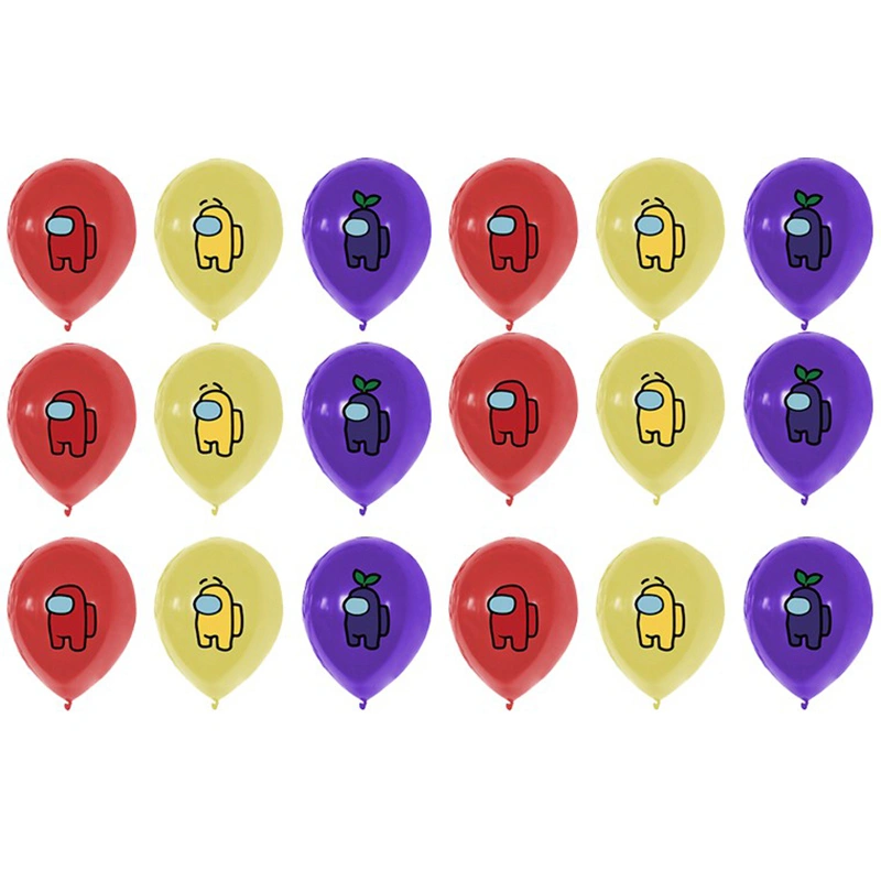 Among Us Game Theme Birthday Party Balloon Decoration Set Banner ...