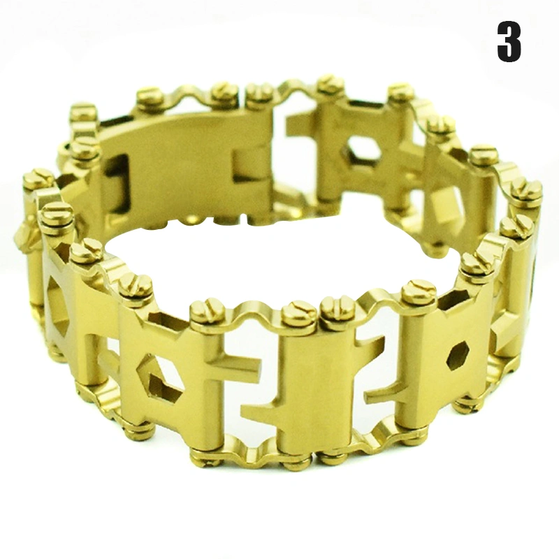 Multi-Tools Bracelet 29-in-1 Multifunction Tool Stainless Steel ...
