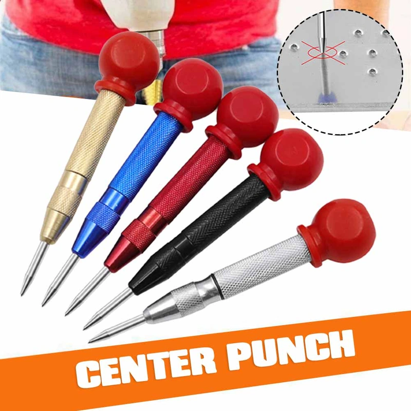 Automatic Center Punch Marker With Grip Start Hole Locator Window ...